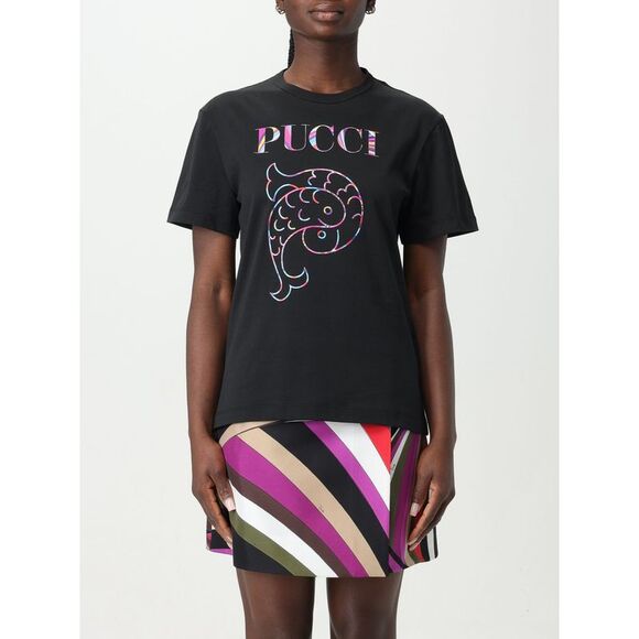 Emilio Pucci | Sweaters | Emilio Pucci Tshirt Woman Black | Poshmark